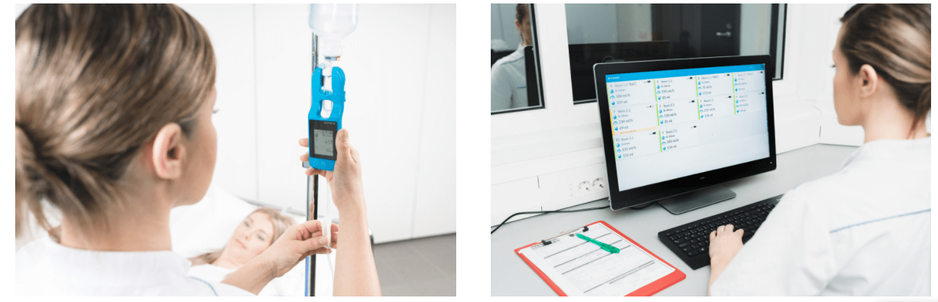 IV Drop Counter with Remote Monitoring - Monidrop - Pentland Medical